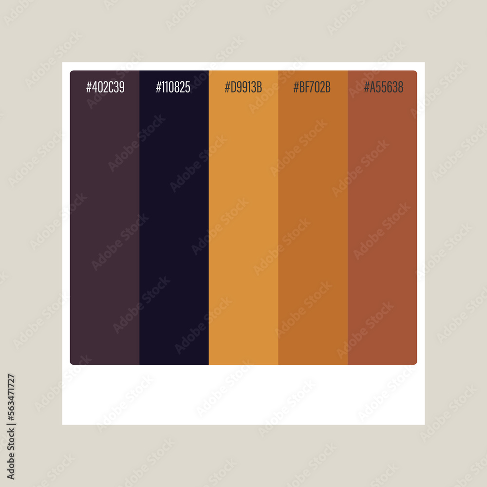 Vintage Color Chart. Print Test Page. Color Numbers or Names. HEX codes ...