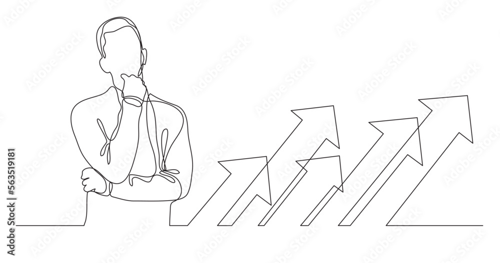 continuous line drawing vector illustration with FULLY EDITABLE STROKE ...