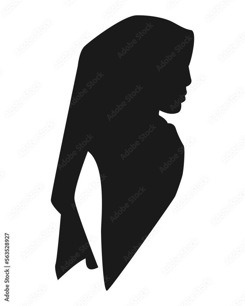 Muslim Woman Silhouette