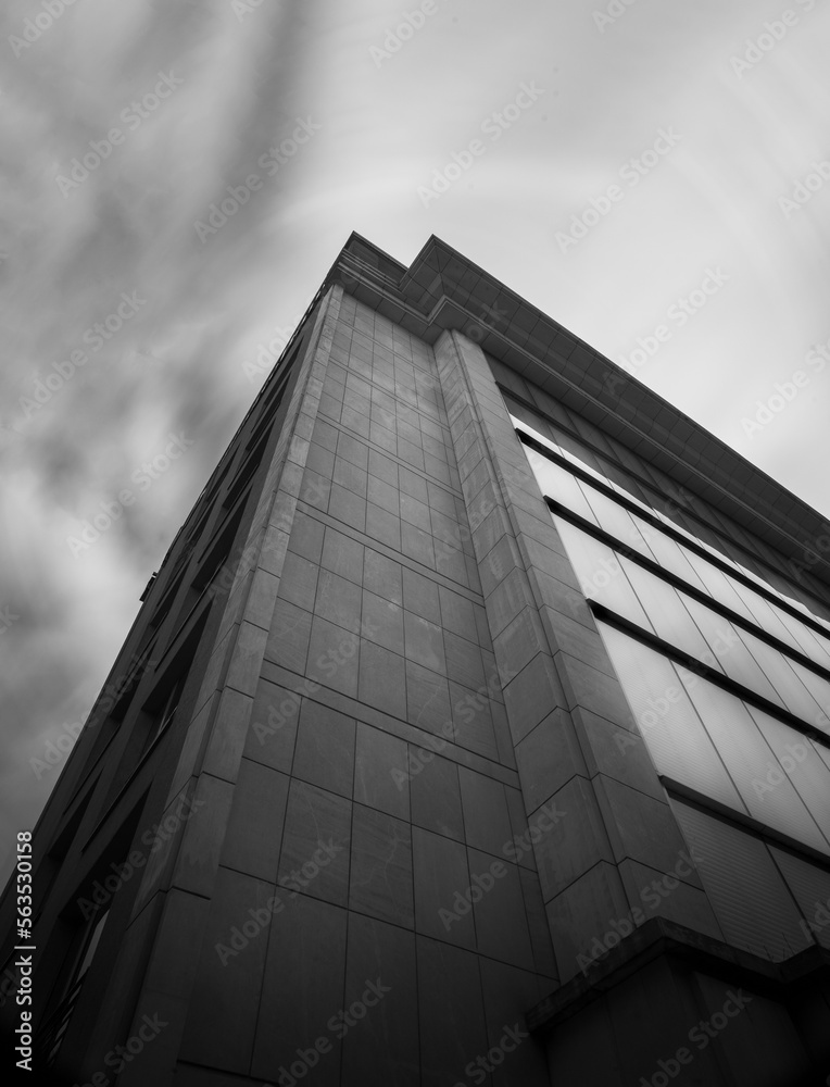 Fineart long exposure photography of a building in Sofia city centre ...