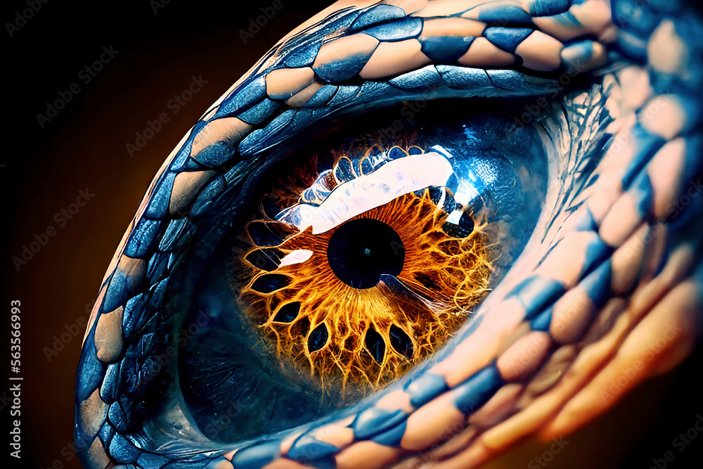 Snake eye art screen background Stock Illustration | Adobe Stock
