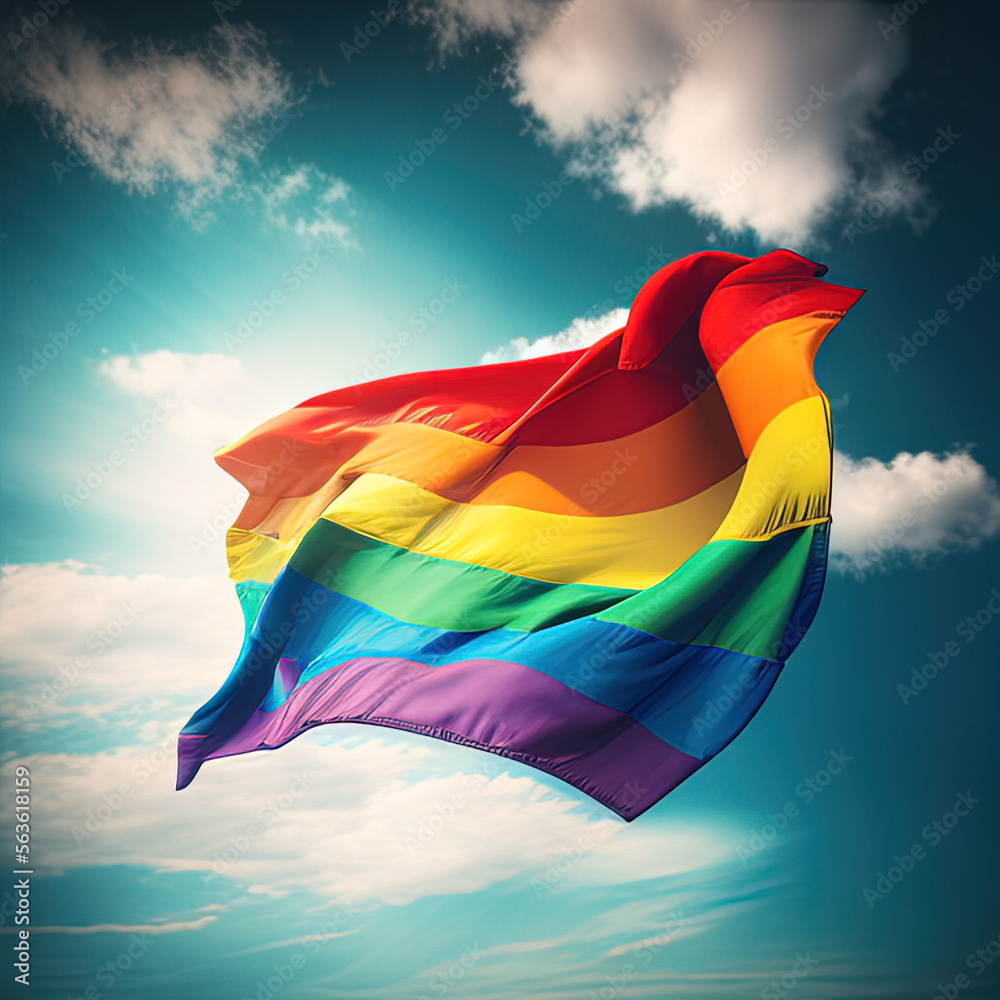 Rainbow Flags and the Fight for LGBTQ+ Rights in Small Towns , AI ...