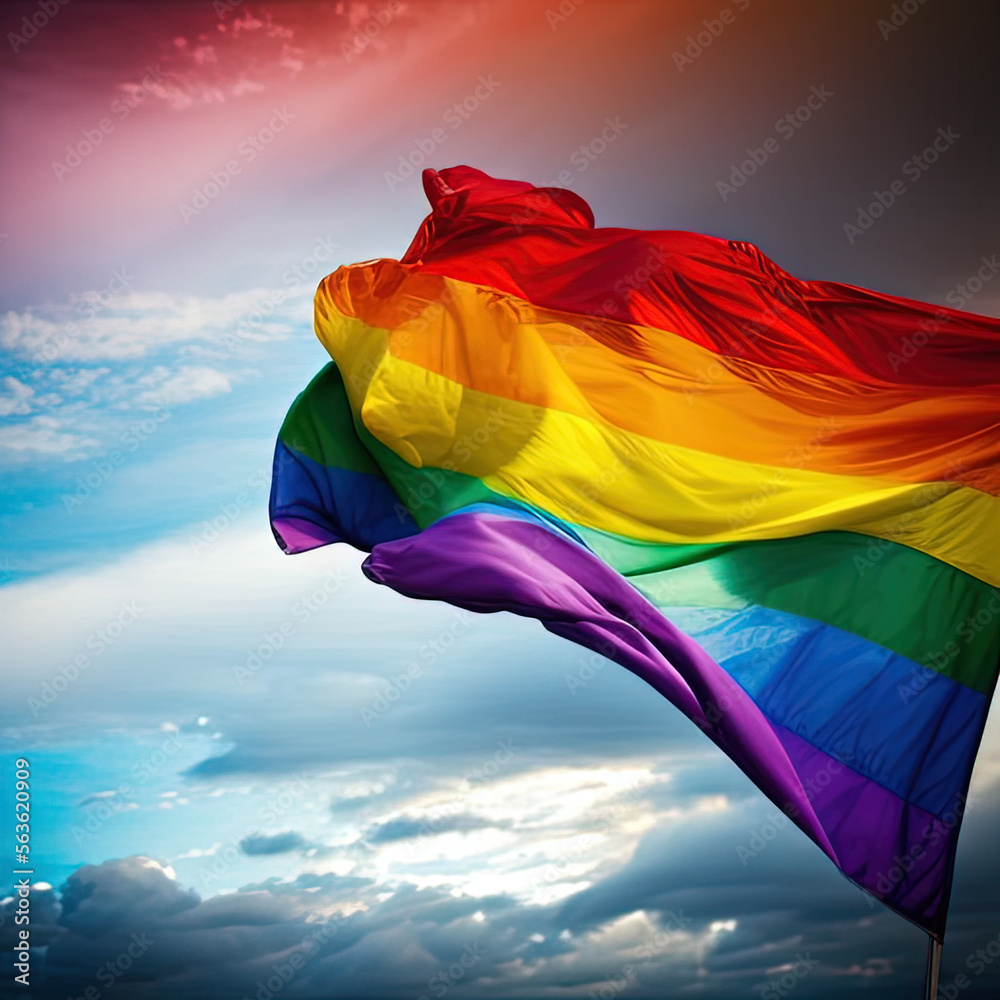 The Rainbow Flag: A Symbol of Resistance and Determination (AI ...