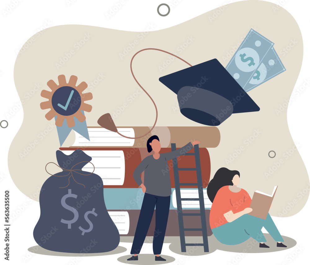 Scholarship as financial help for students education.Money aid for ...