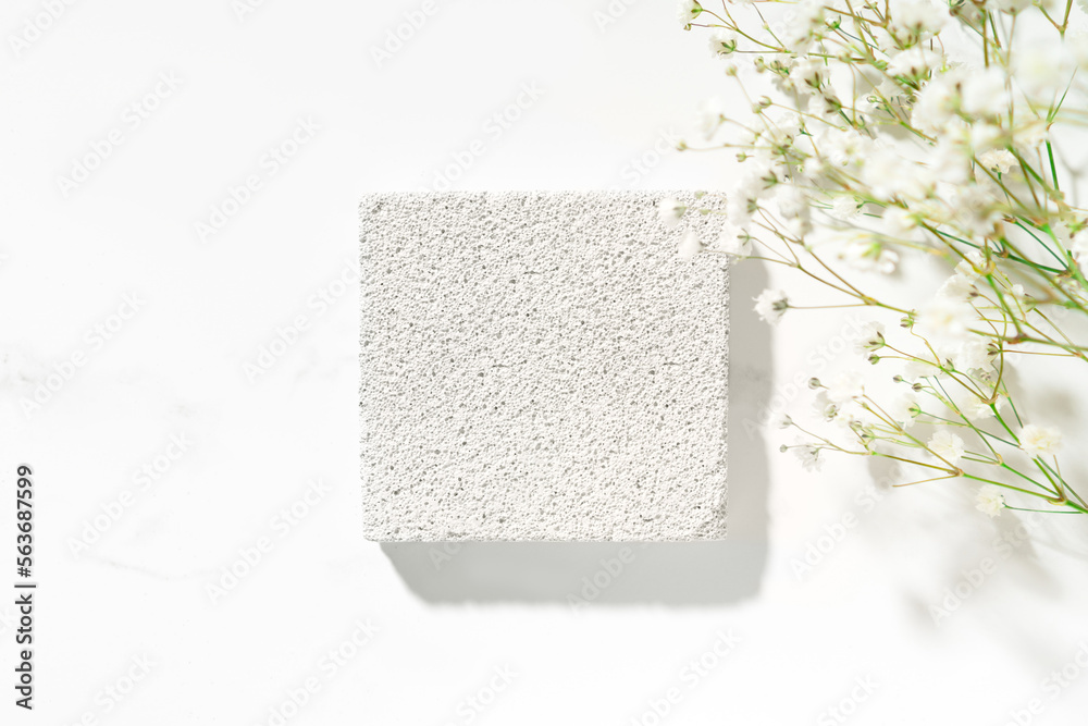 Summer minimal scene for beauty cosmetic product presentation made with ...