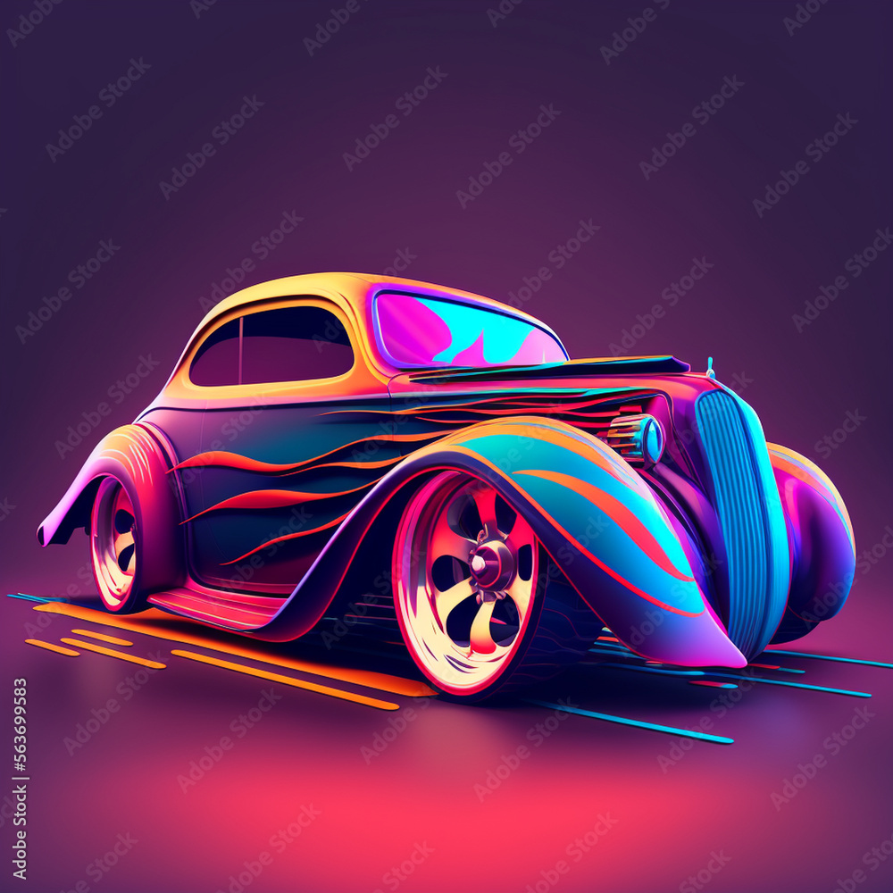 Hyper Realistic Stylized Cool Car Super Resolution with Cinematic Color ...