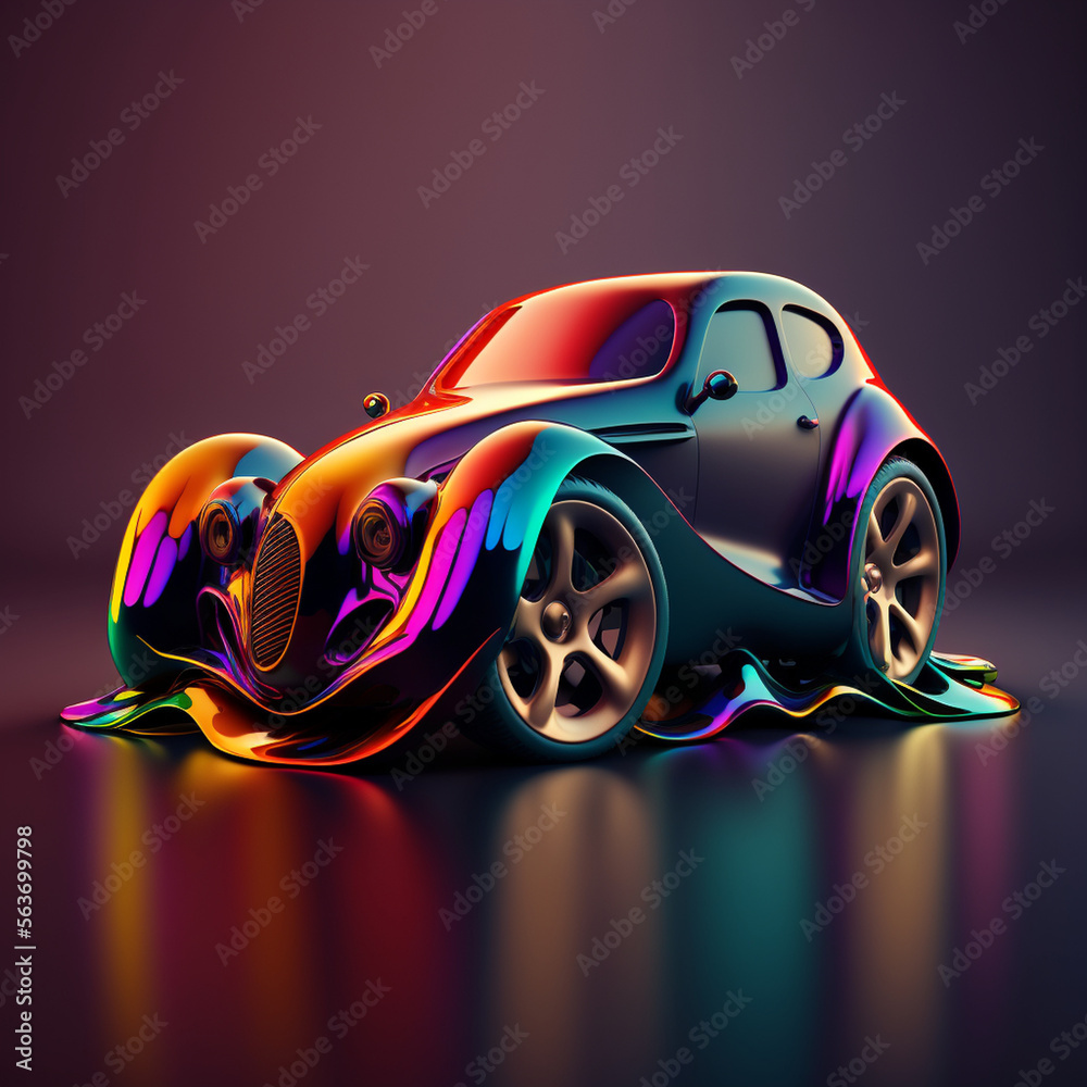 Hyper Realistic Stylized Cool Car Super Resolution with Cinematic Color ...
