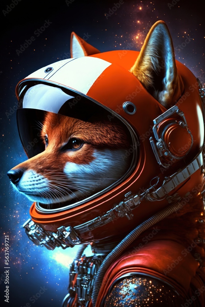 Astronaut Fox