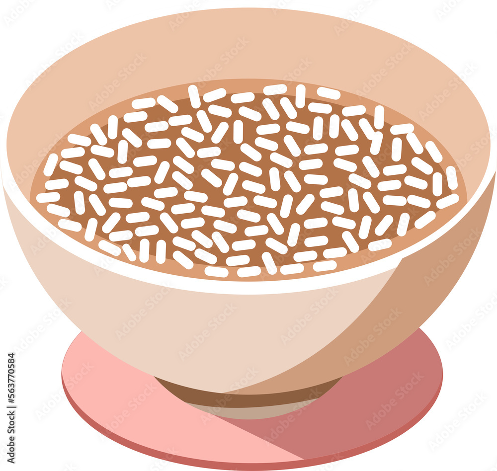 Sikhye png graphic clipart design Stock Illustration | Adobe Stock