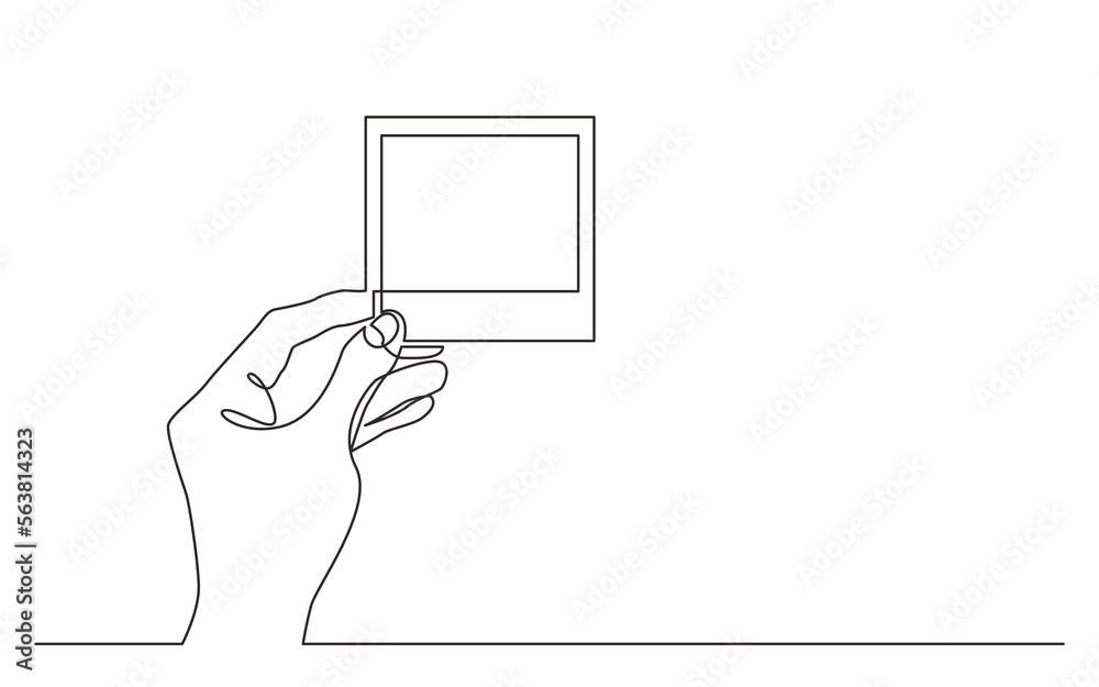 continuous line drawing vector illustration with FULLY EDITABLE STROKE ...