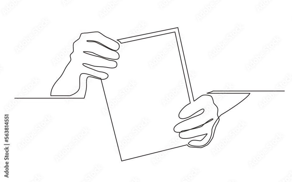 continuous line drawing vector illustration with FULLY EDITABLE STROKE ...