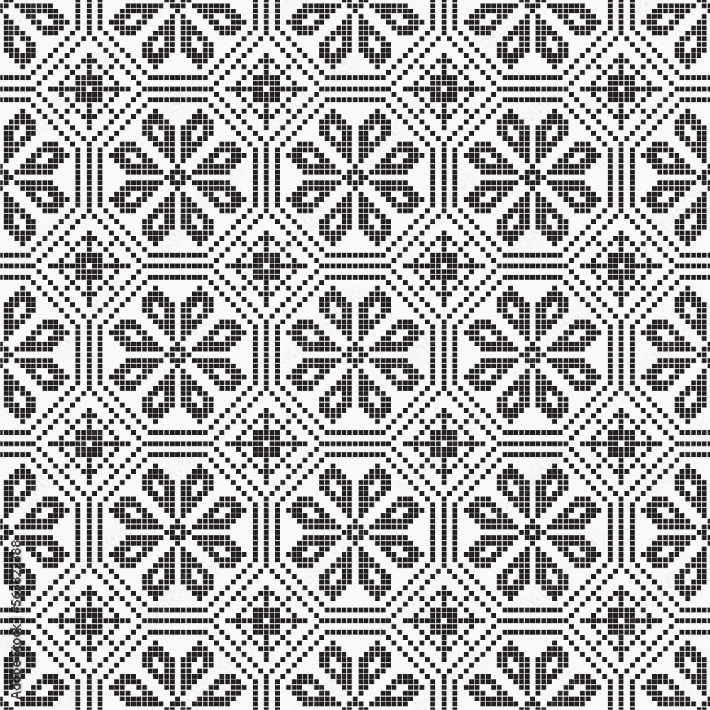 Square bricks tiles pattern. Arabesque glazed ceramic interlocking ...