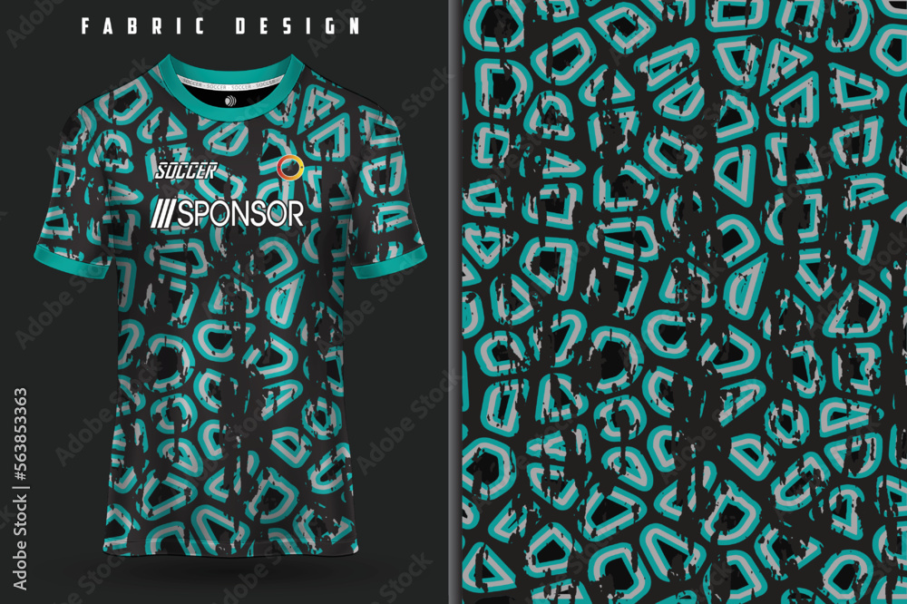 Sports jersey design for sublimation Stock Vector | Adobe Stock