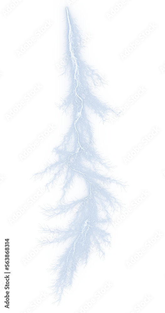 PNG illustration. bright flash of lightning. Thunderstorm isolated on ...