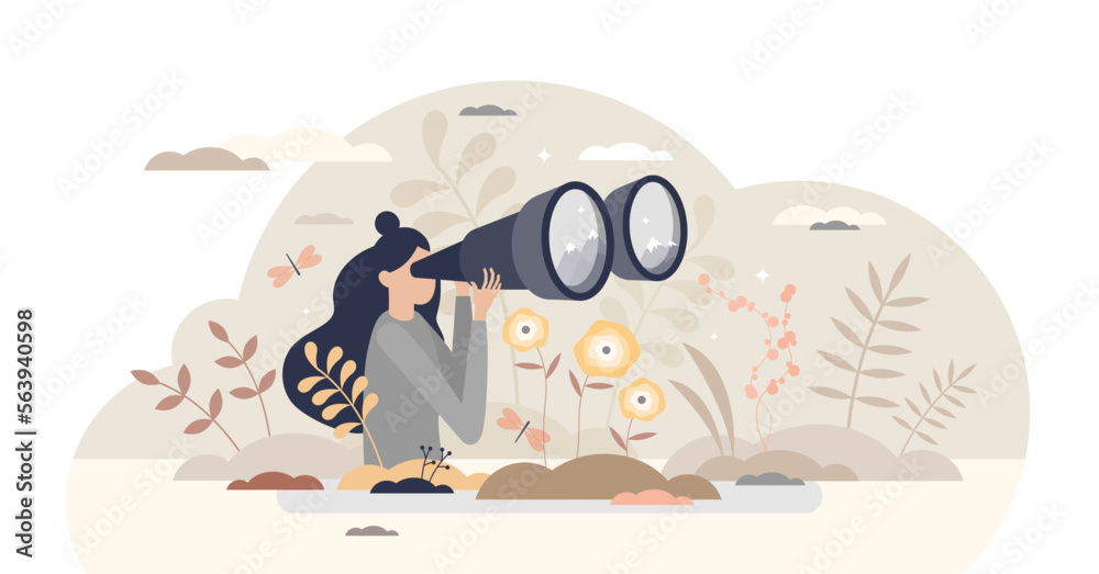 Looking ahead to future as strategy vision from female leader tiny ...