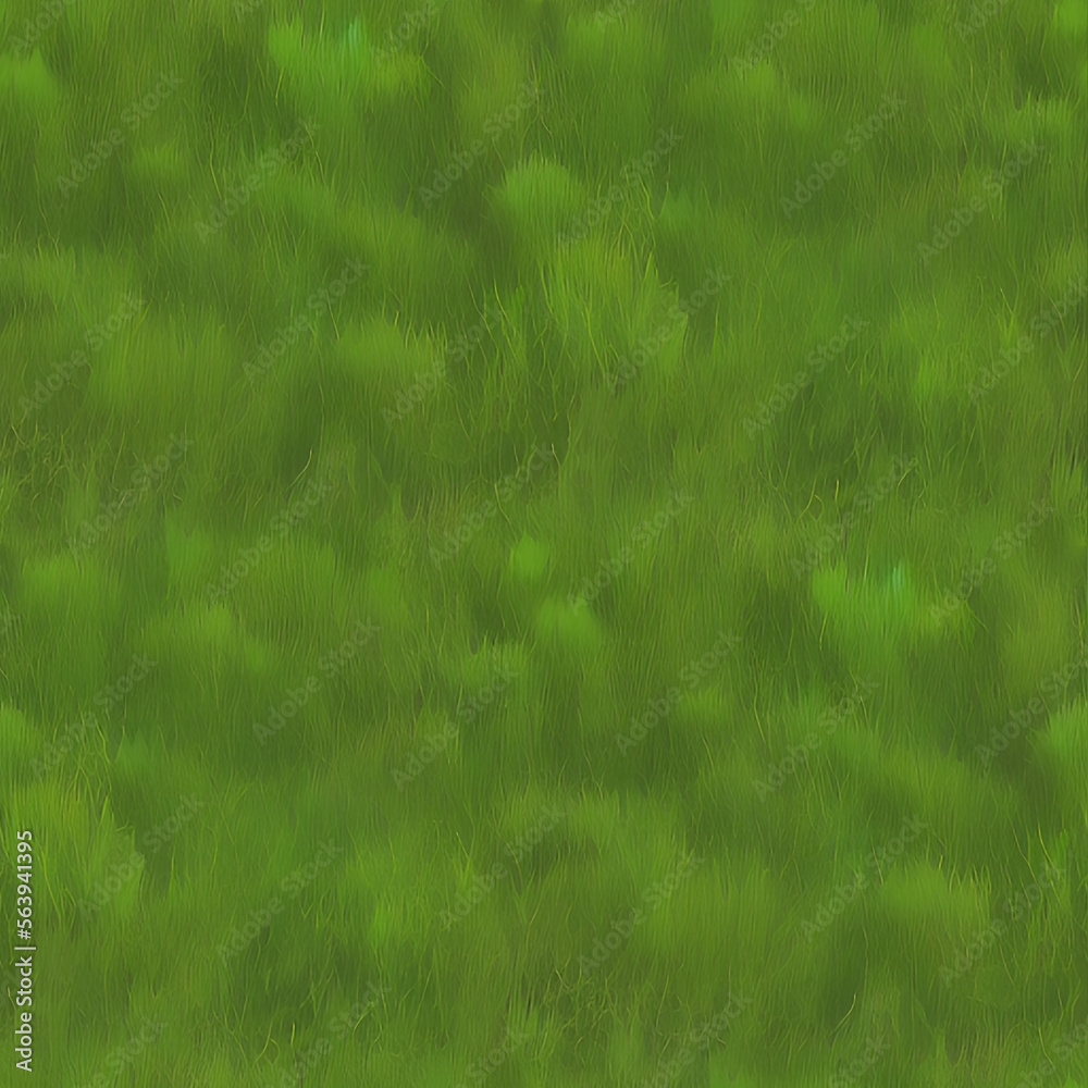 Textura de hierba estilo cartoon sin costura (seamless) - AI Generated ...