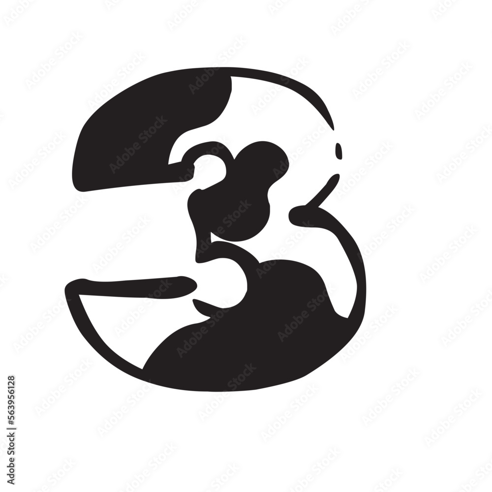 cow print font svg, cow pattern half print font letters alphabet svg ...