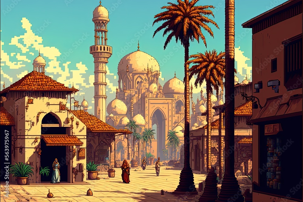 Ancient Arabian City