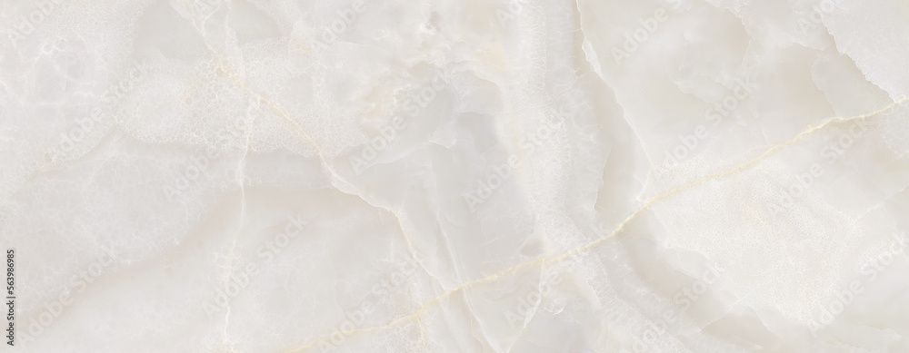 Photo & Art Print White beige onyx stone marble texture high details ...