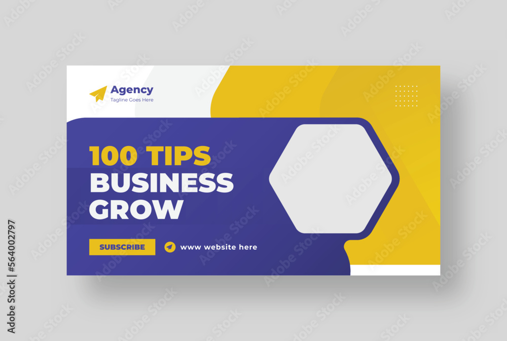 Online business YouTube thumbnail template design, product review ...