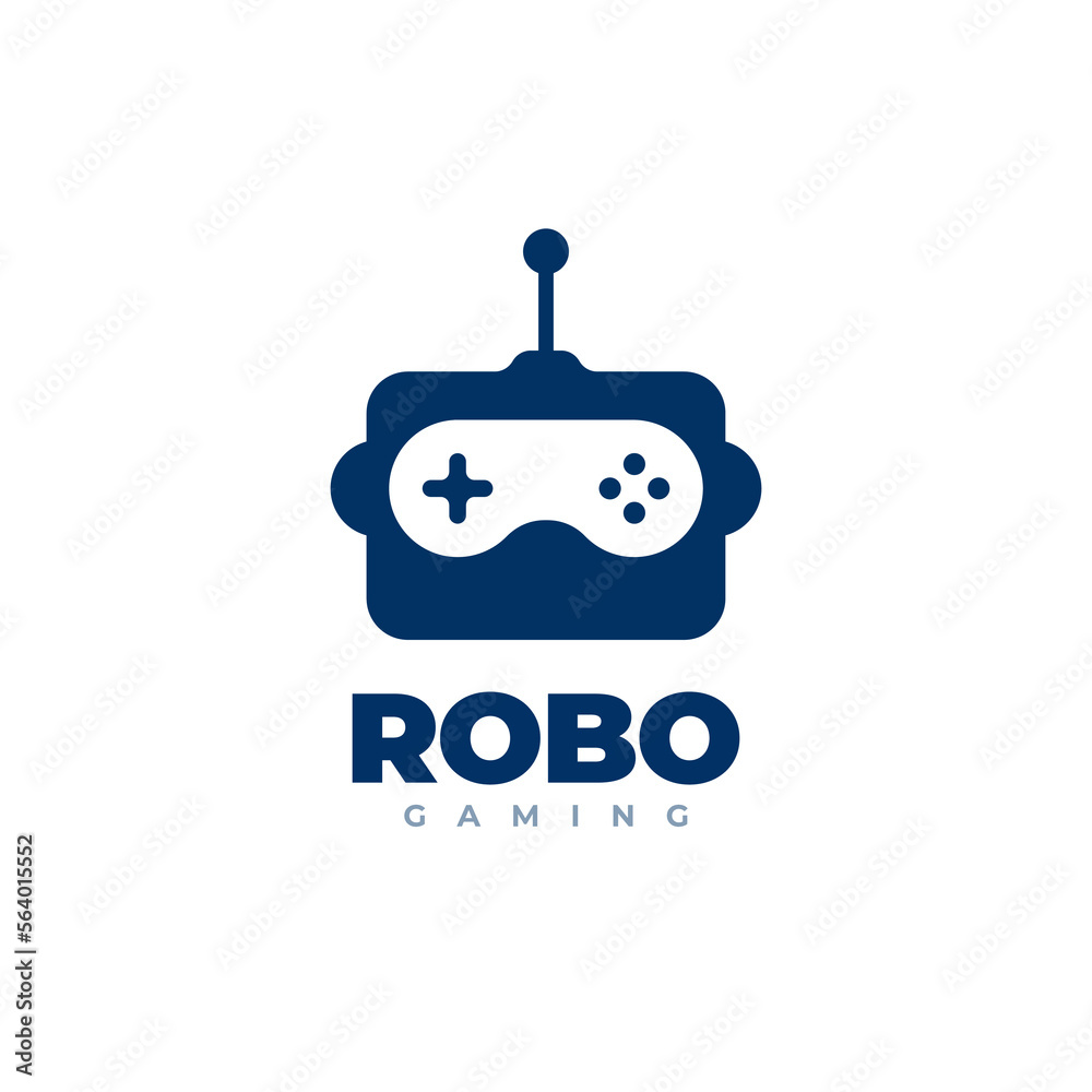 Robot gaming logo template. Robotic logo design. Robot esports, game ... Robot gaming logo template. Robotic logo design. Robot esports, game ...