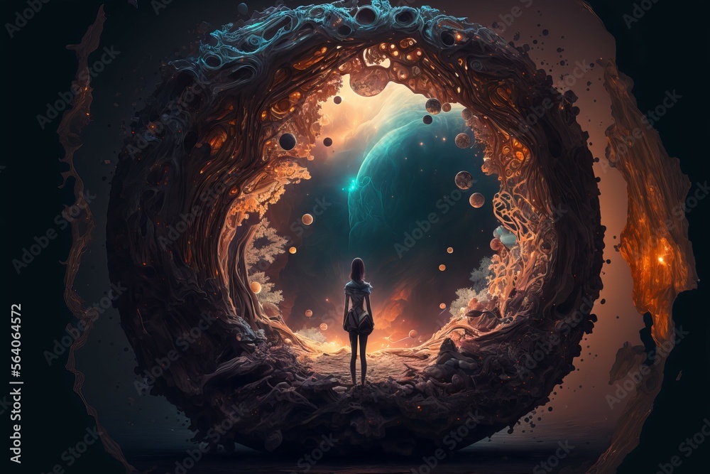 Staring Into Space Art