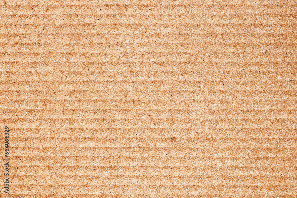 Striped cardboard texture. Brown paper texture. Grunge old parchment ...
