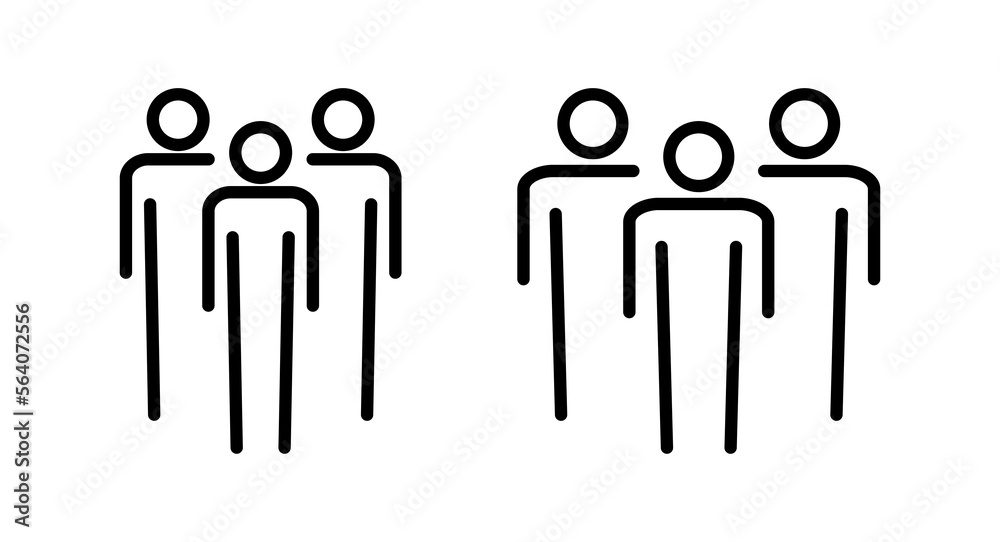 People icon vector illustration. person sign and symbol. User Icon ...