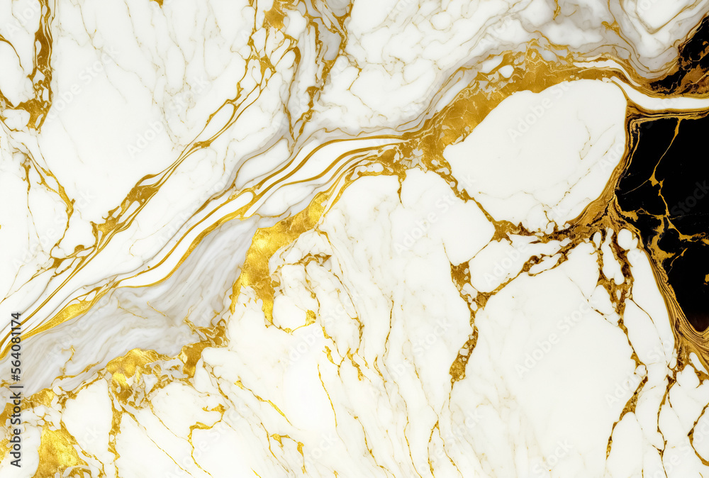 Luxury white gold Marble texture background. Panoramic Marbling texture ...