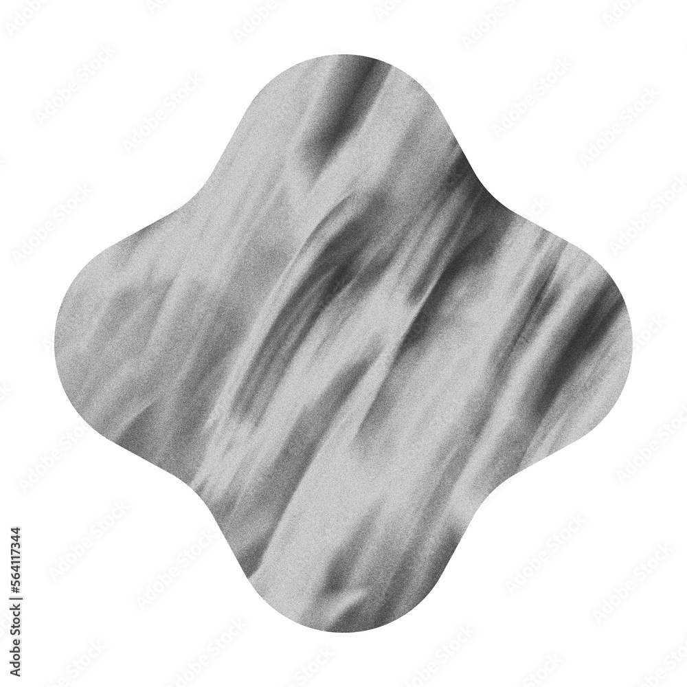 Abstract geometric shape, post template. Modern trendy png with ...