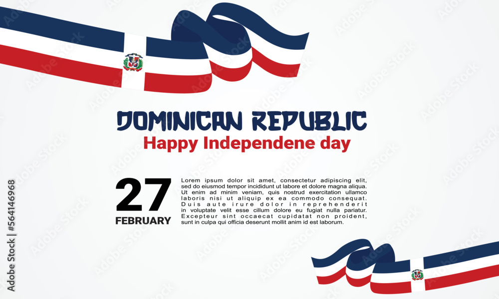 Dominican Republic Independence Day, february 27, Day of the flag, Flag ...