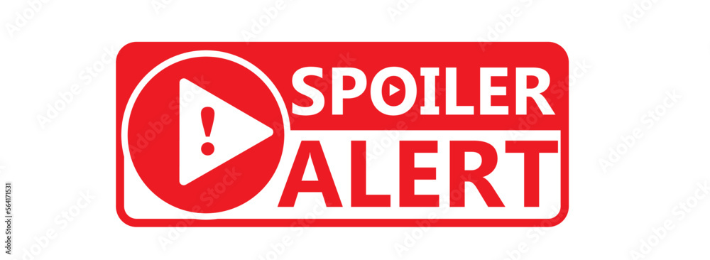 Spoiler alert vector icon,Spoiler alert rubber stamp ,Spoiler symbol ...