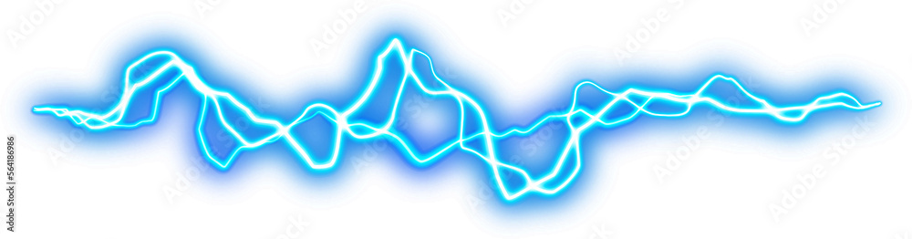 transparent blue lightning element Stock Illustration | Adobe Stock