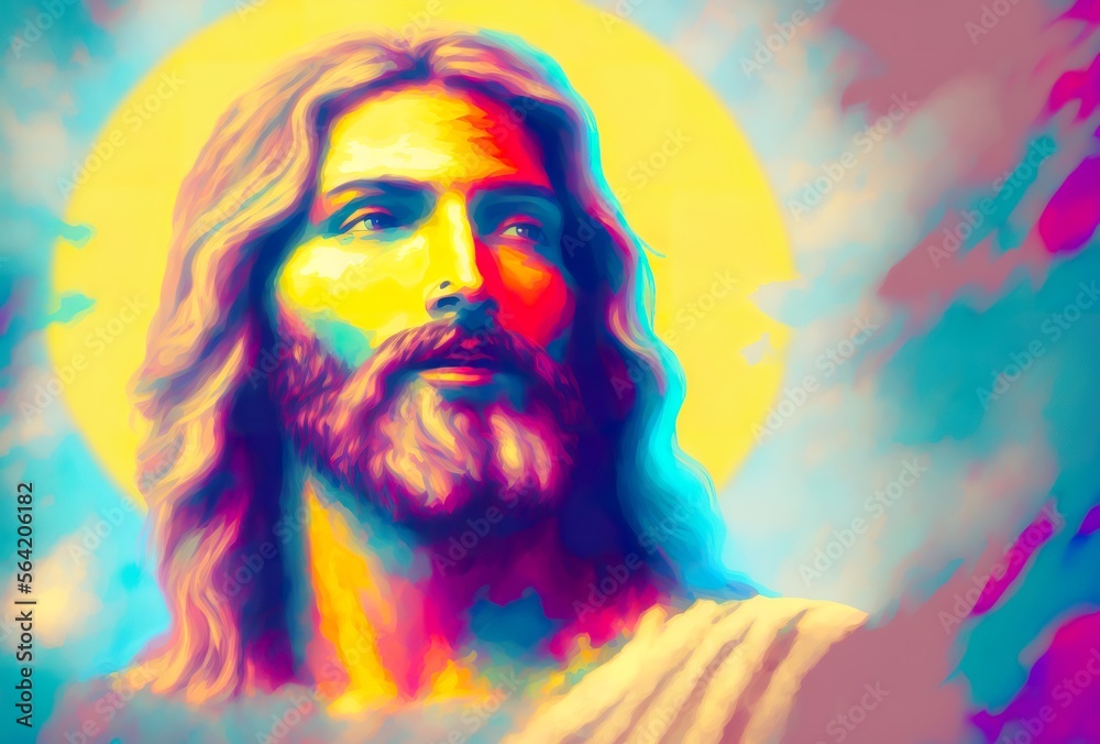 religious spiritual illustration background faith art prayer ...