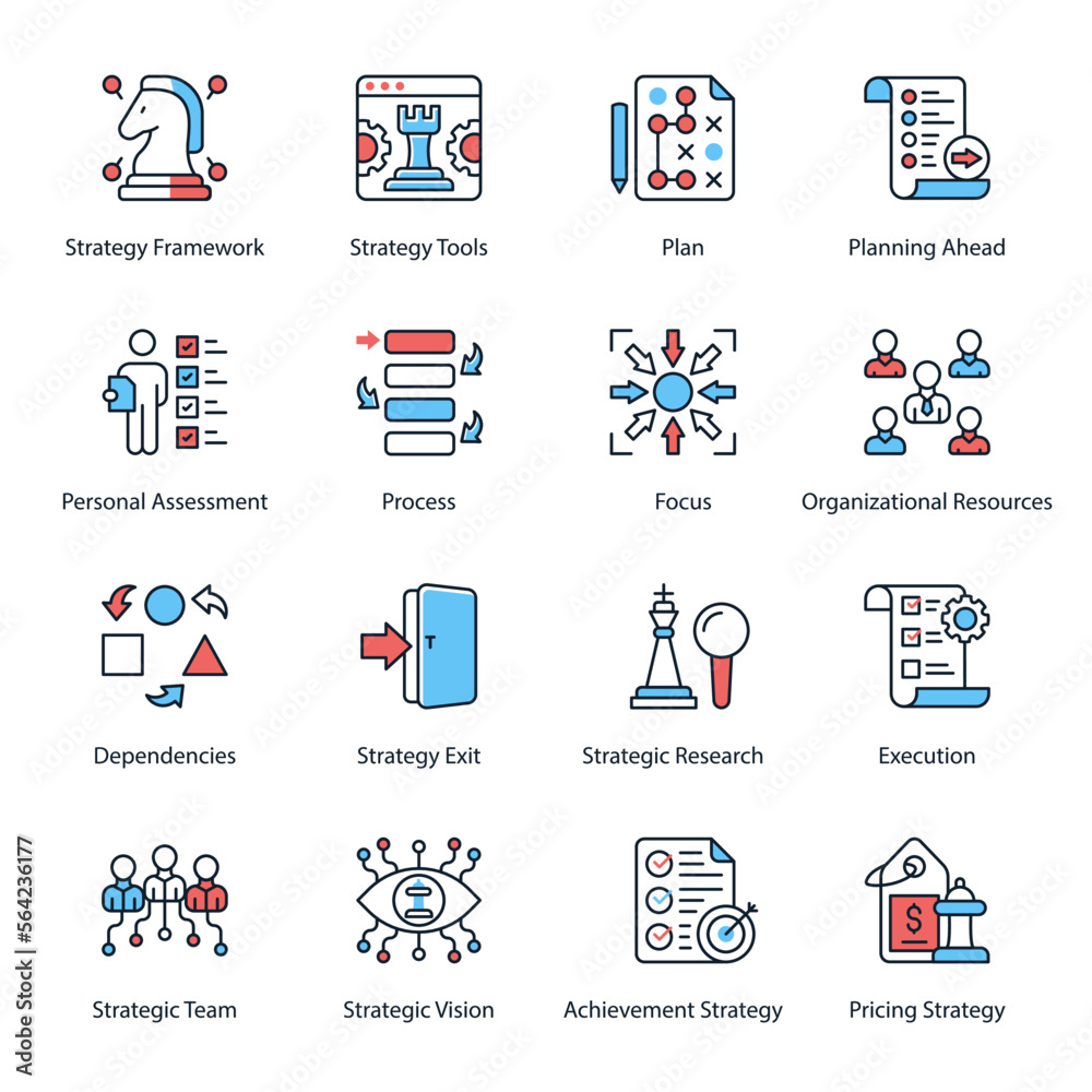 Strategy Framework, Strategy Tools, Plan, Planning Ahead, Personal ...