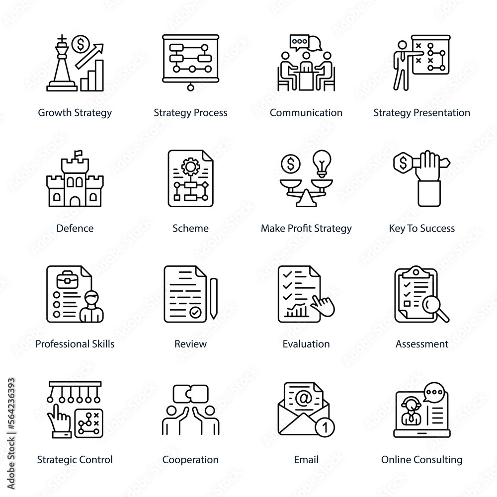 Growth Strategy, Strategy Process, Communication, Strategy Presentation, Defence, Scheme, Make ...