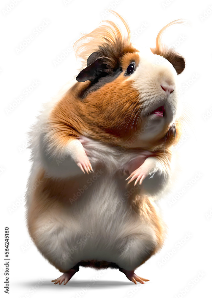 Guinea pig, isolated on transparent background. Generative AI Stock Illustration | Adobe Stock