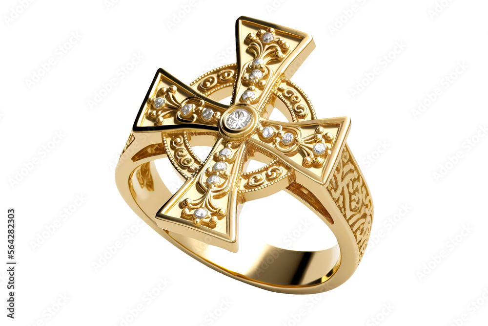 Gold wedding ring, diamonds, woman - png, transparent background ...