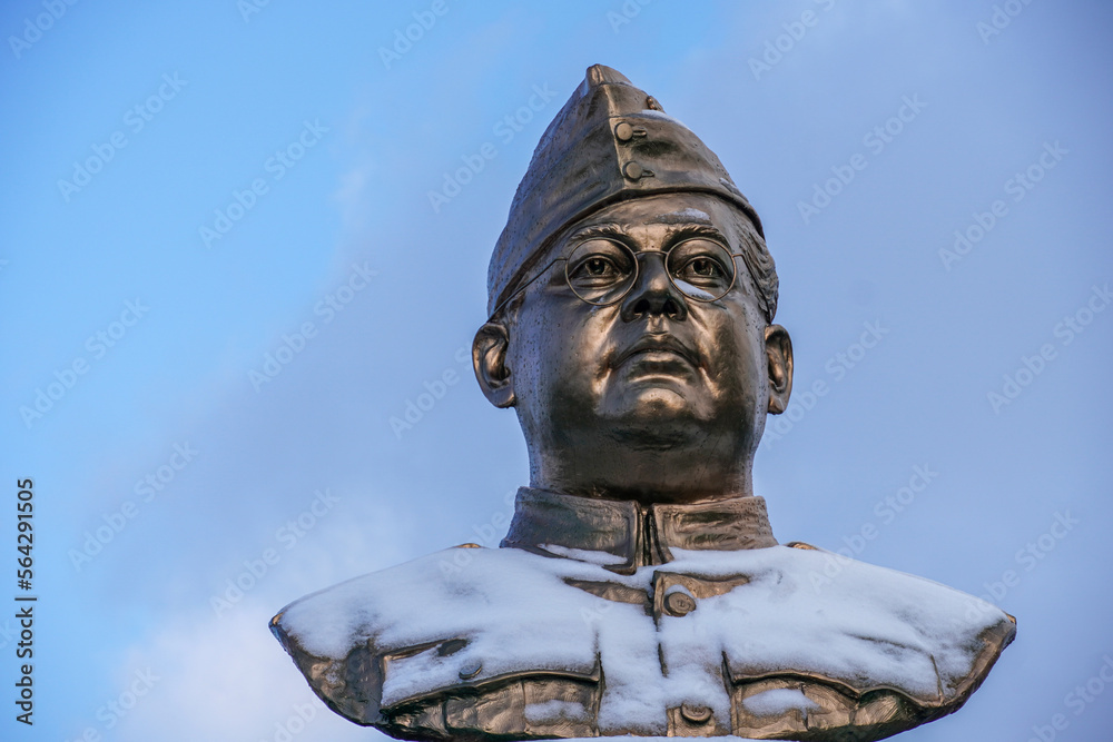 Netaji subhash Chandra Bose statue Stock Photo | Adobe Stock