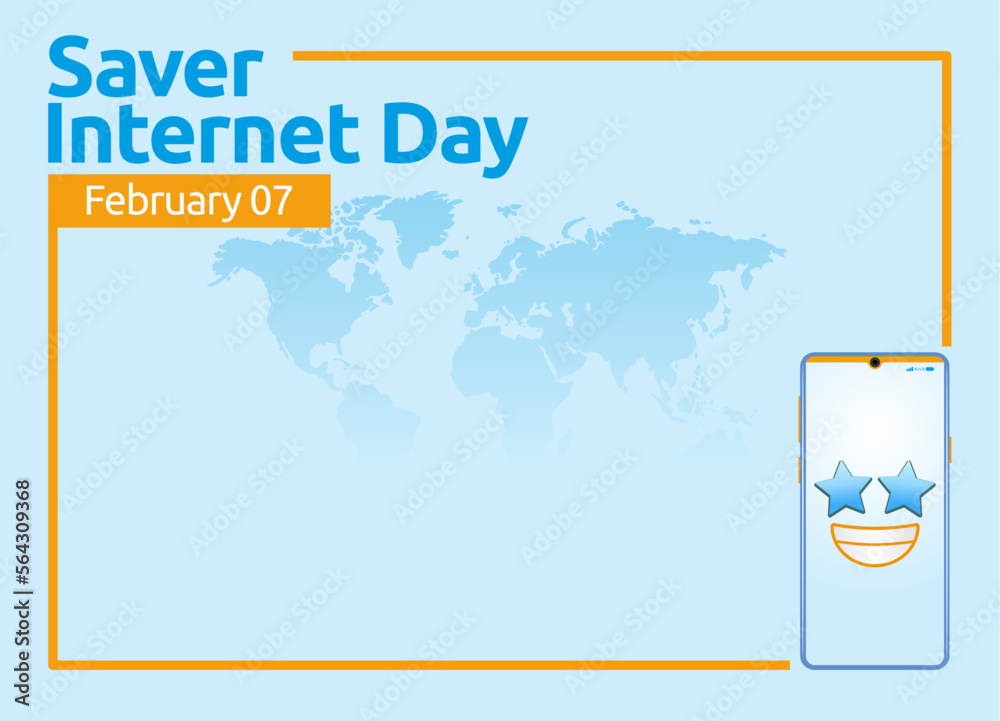 vector graphic of saver internet day good for saver internet day ...