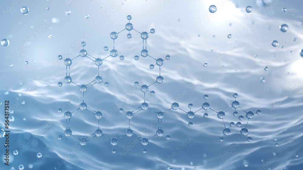 pacritinib molecular structure, 3d model molecule, macrocyclic protein ...