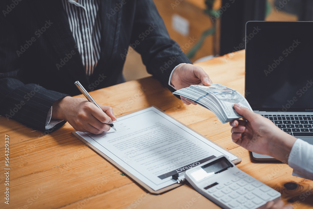 Officers are accepting bribes from customers or competitors in order to ...