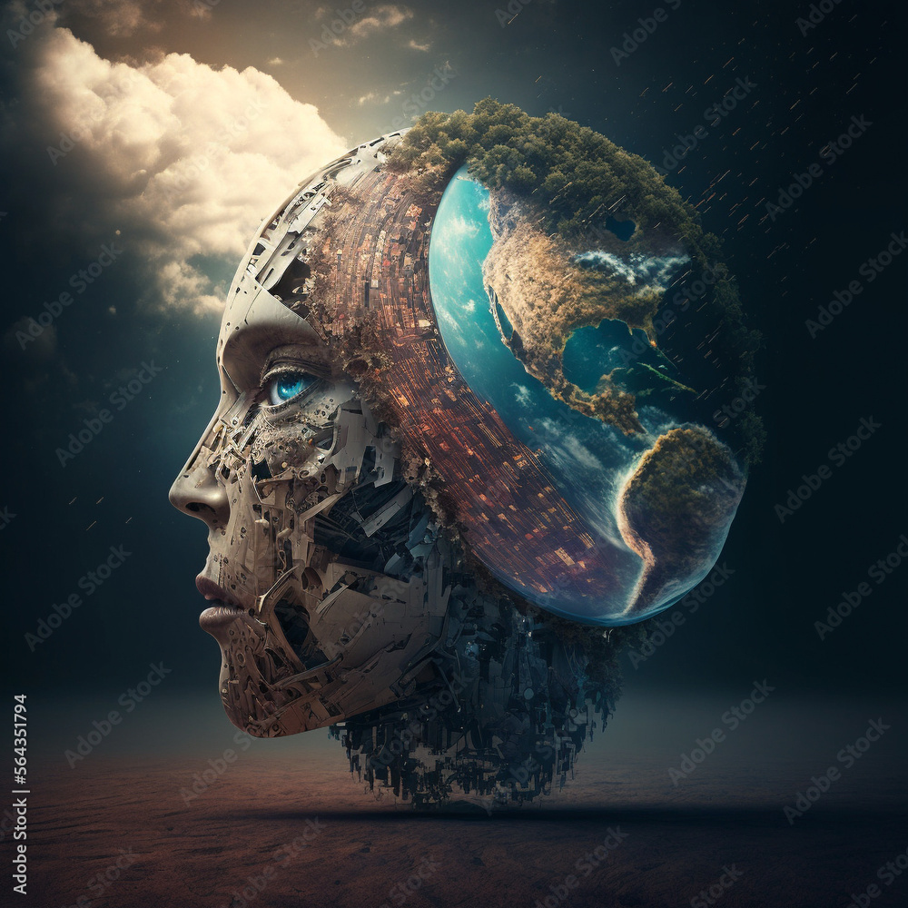 KI übernimmt die Welt, Künstliche Intelligenz hat das Wissen der ganzen ... KI übernimmt die Welt, Künstliche Intelligenz hat das Wissen der ganzen ...