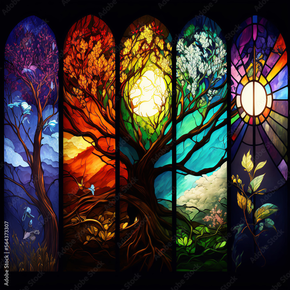 Share More Than 76 Anime Stained Glass Super Hot Vn