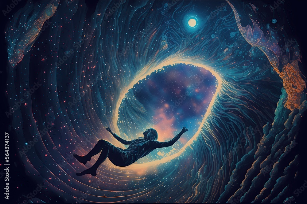 trippy psychedelic art astral projection higher dimensions, High ...