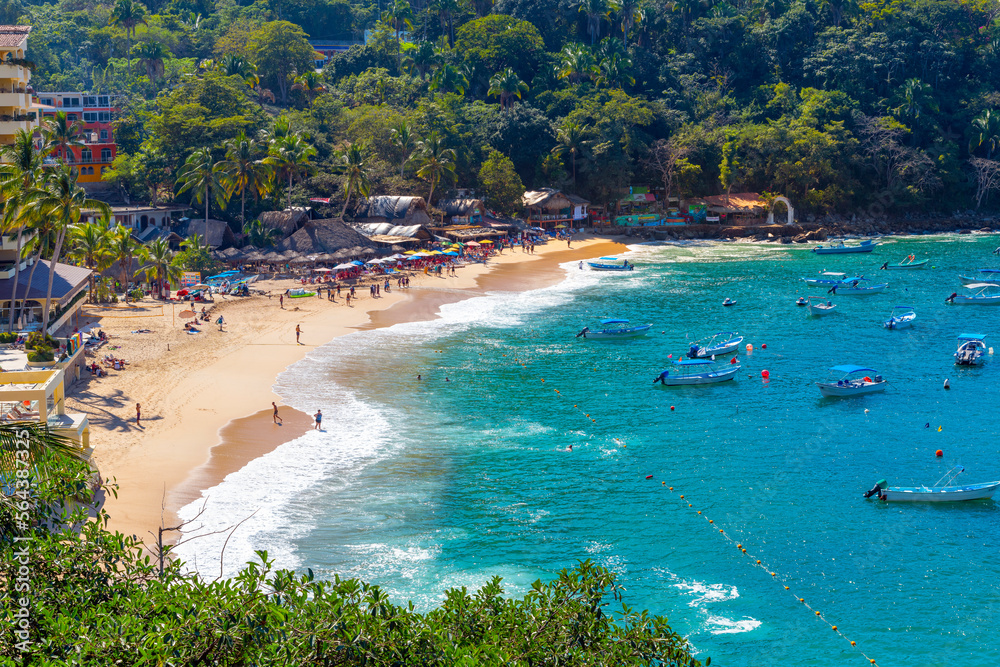 Mismaloya Beach and Resort in Mismaloya Mexico, site of the filming of ...