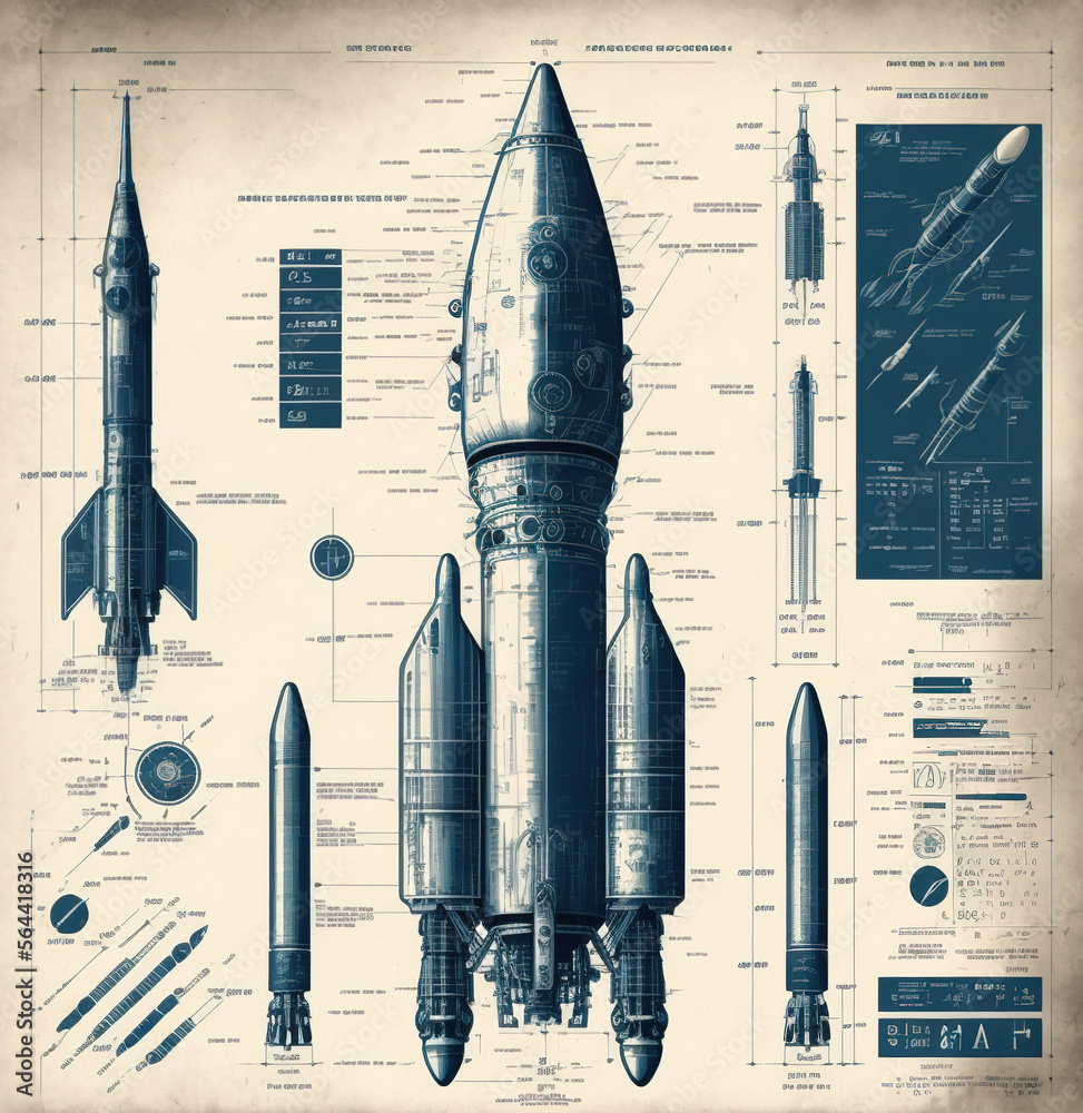 Soyuz Rocket Blueprints
