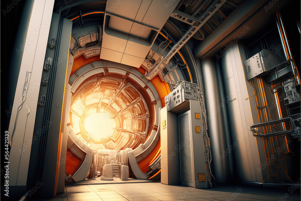 Fusion Reactor -AI Generated Stock Illustration | Adobe Stock