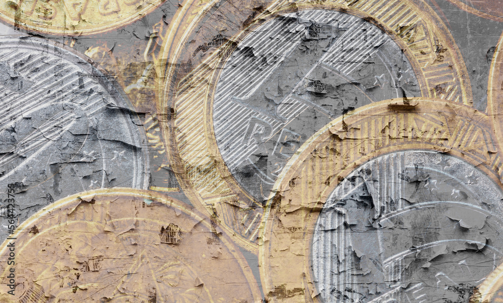 Background and texture of coins. Stock Photo | Adobe Stock