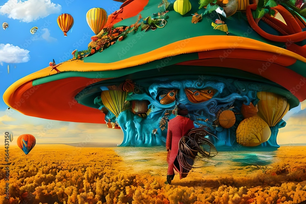 Super Creative Landscape Colorful Artwork - A Unique and Artistic ...